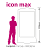 Pavement Sign | Icon Heavy-Duty Forecourt Sign | Plex Display