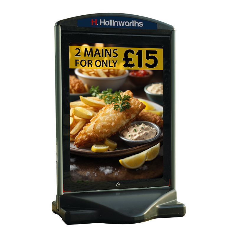 A Frame Pavement Sign