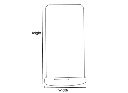 Sign Wedge - Plex Display